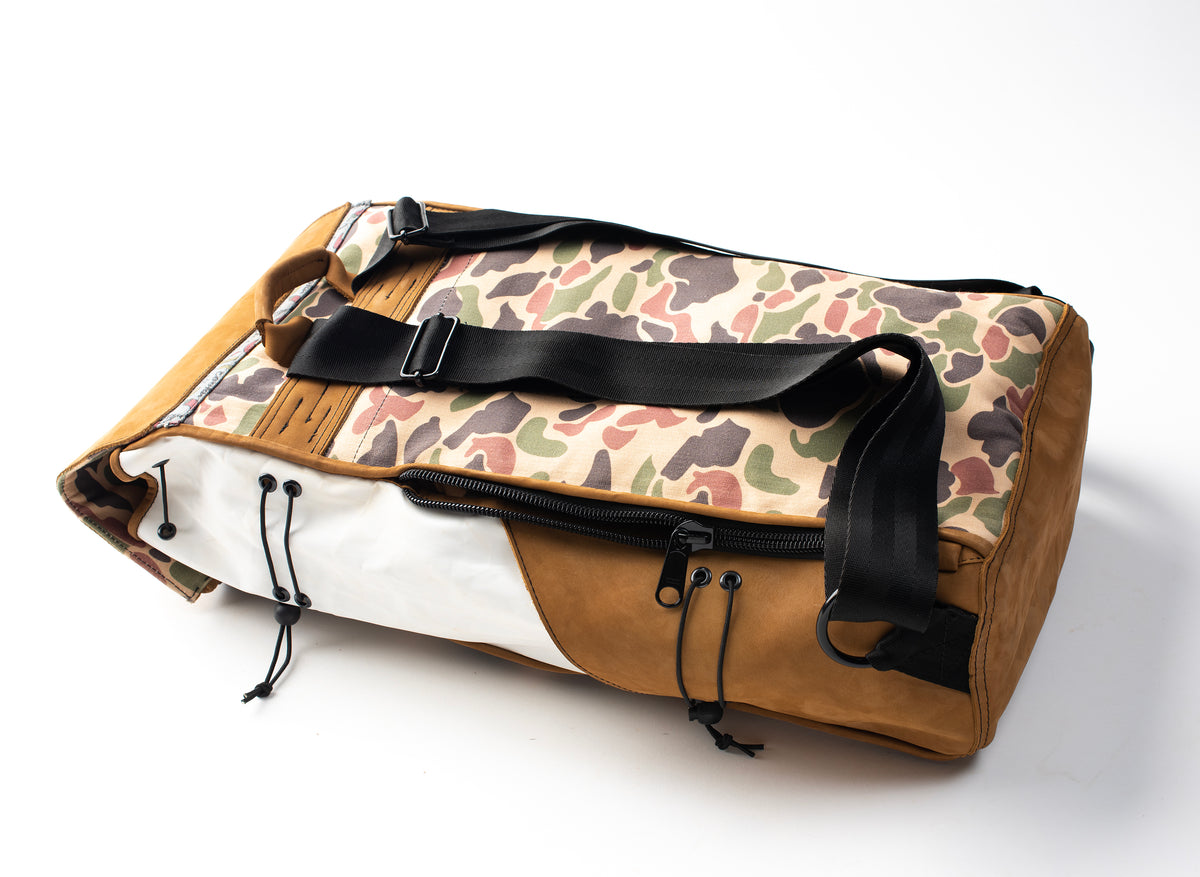 BOMBER BAG / BROWN CAMO – Used llc